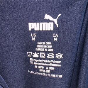 Puma | Underwear & Socks | Puma Navy Blue Elastic Waist Boxer Briefs ...